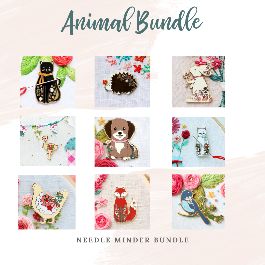 Animal Needle Minder Bundle – Flamingo Toes