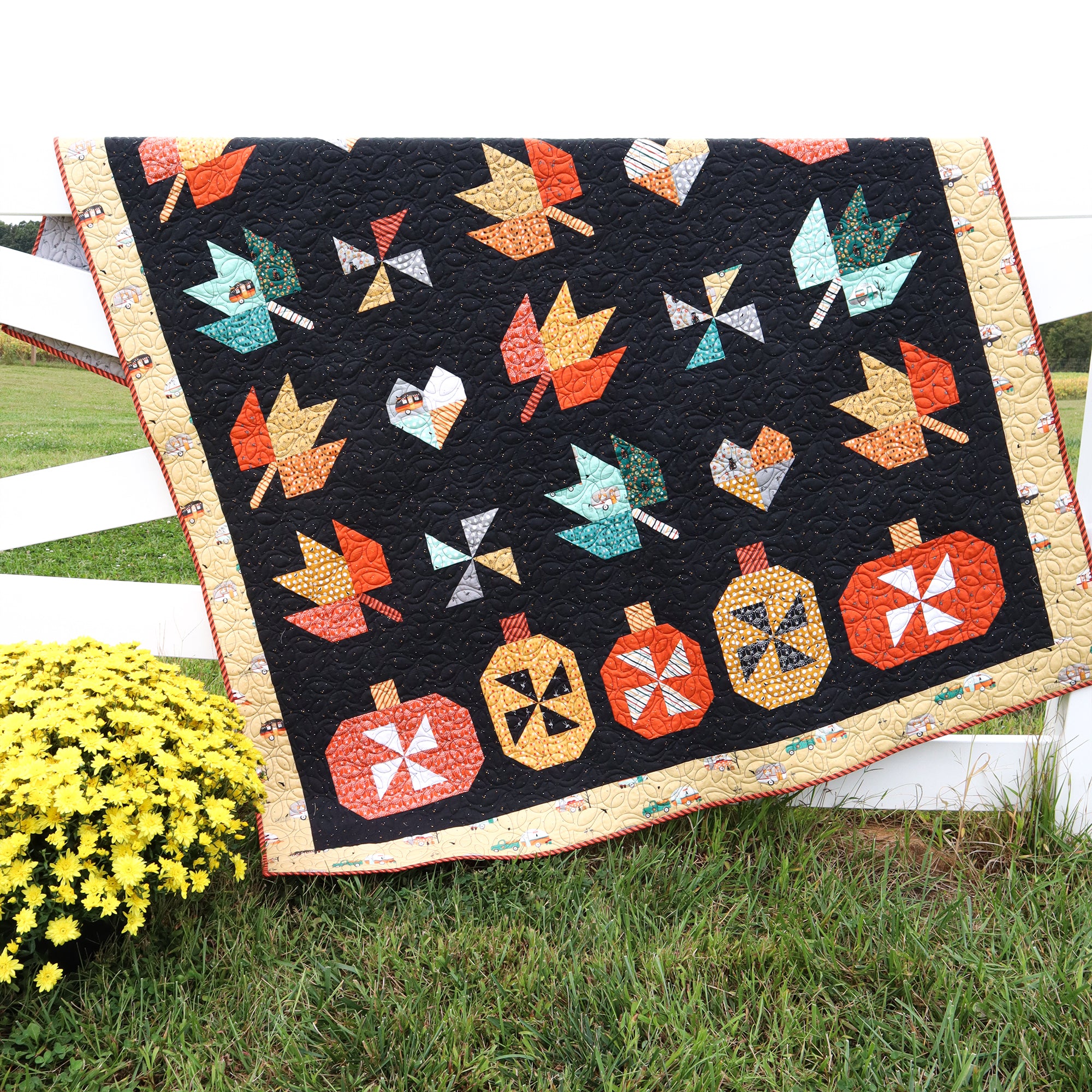 Fall in Love PDF Quilt Pattern – Flamingo Toes