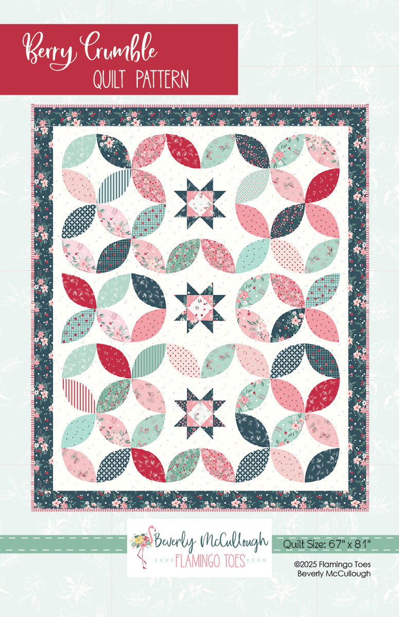 Berry Crumble Quilt PDF Pattern – Flamingo Toes