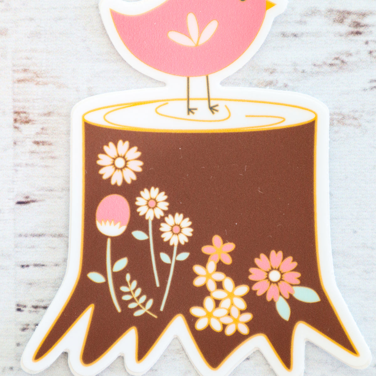 Woodland Birdie Sticker – Flamingo Toes