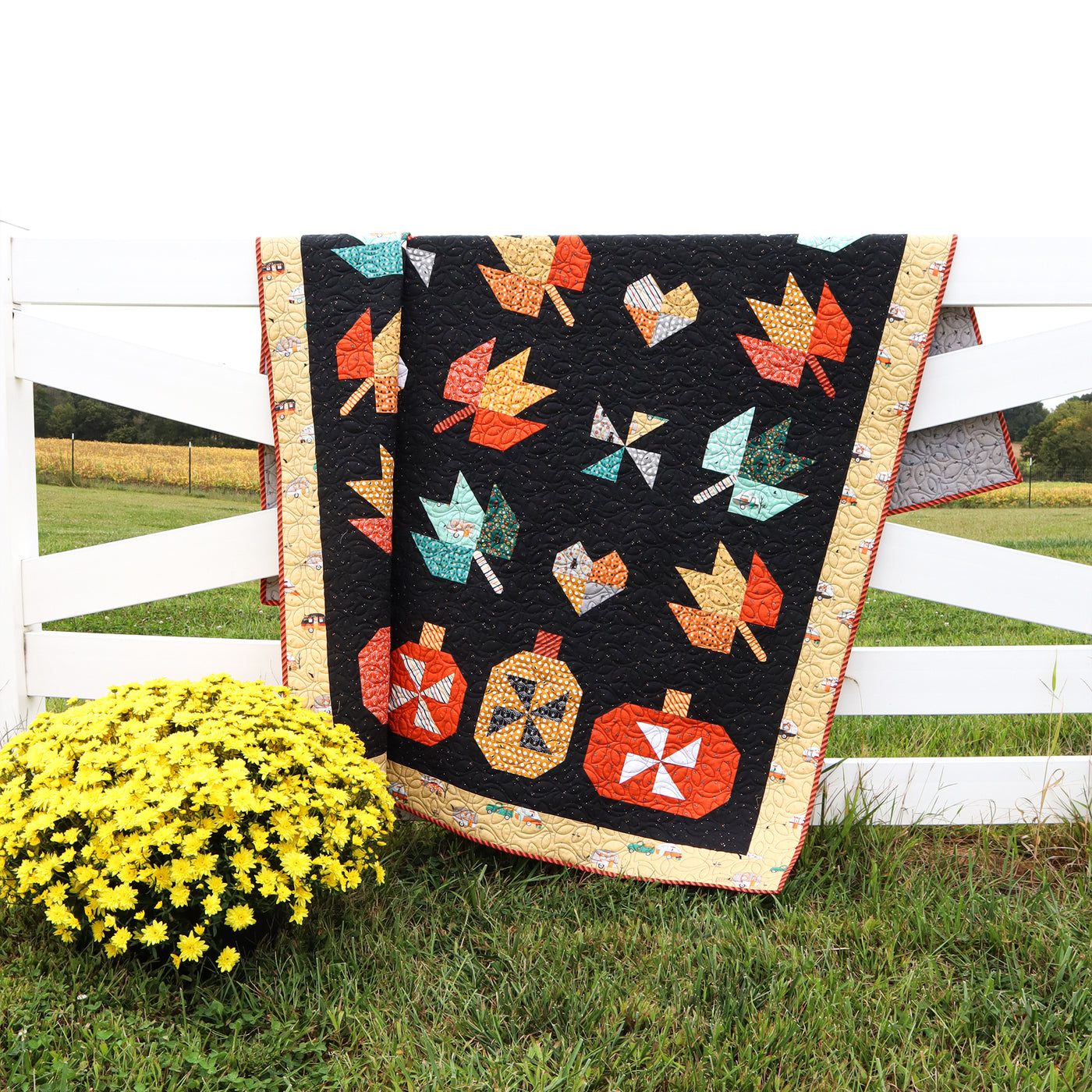 Fall in Love Quilt PDF Pattern – Flamingo Toes