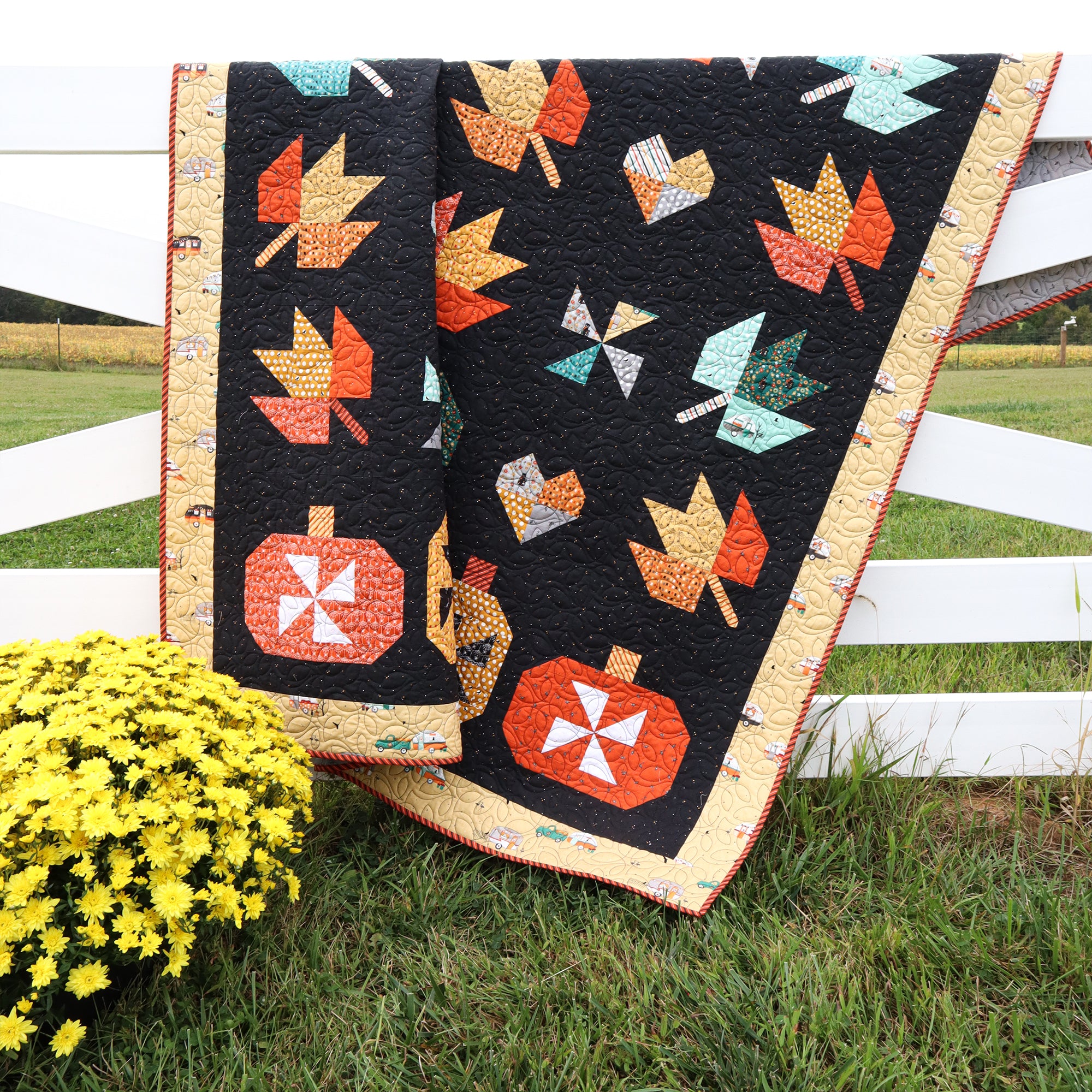 Fall in Love PDF Quilt Pattern – Flamingo Toes