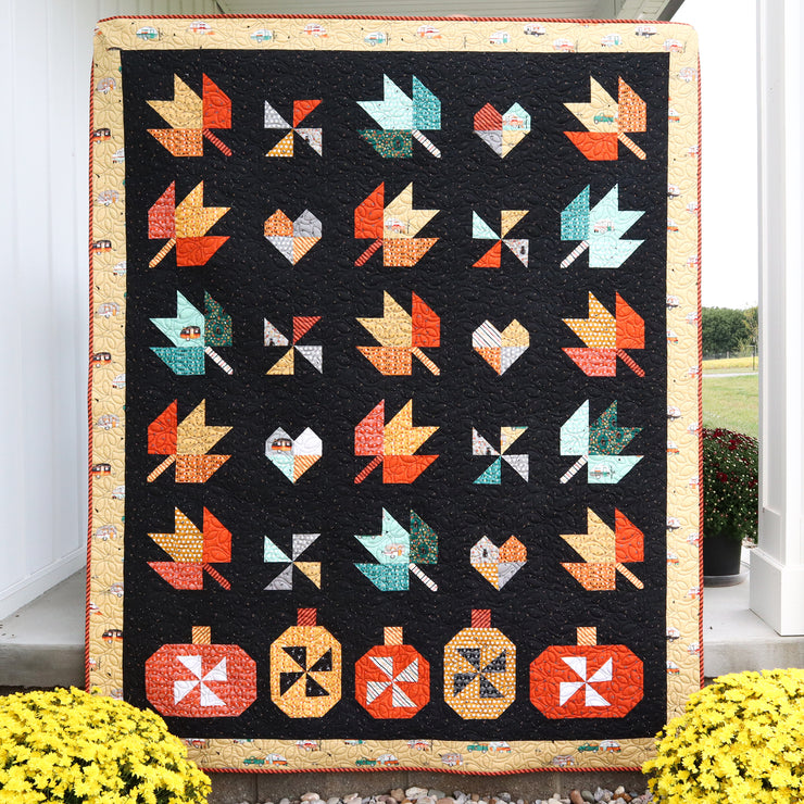 Fall in Love Quilt PDF Pattern – Flamingo Toes