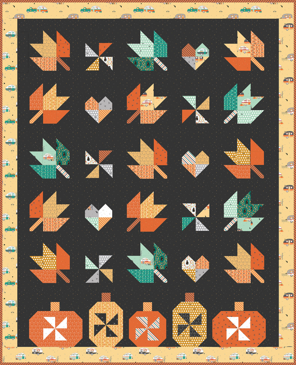 Fall in Love PDF Quilt Pattern – Flamingo Toes