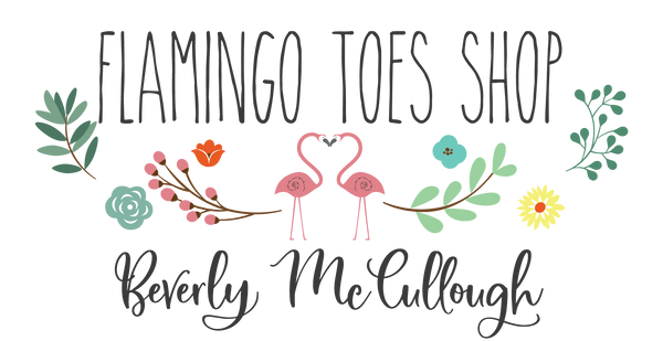 Embroidery Patterns – Flamingo Toes