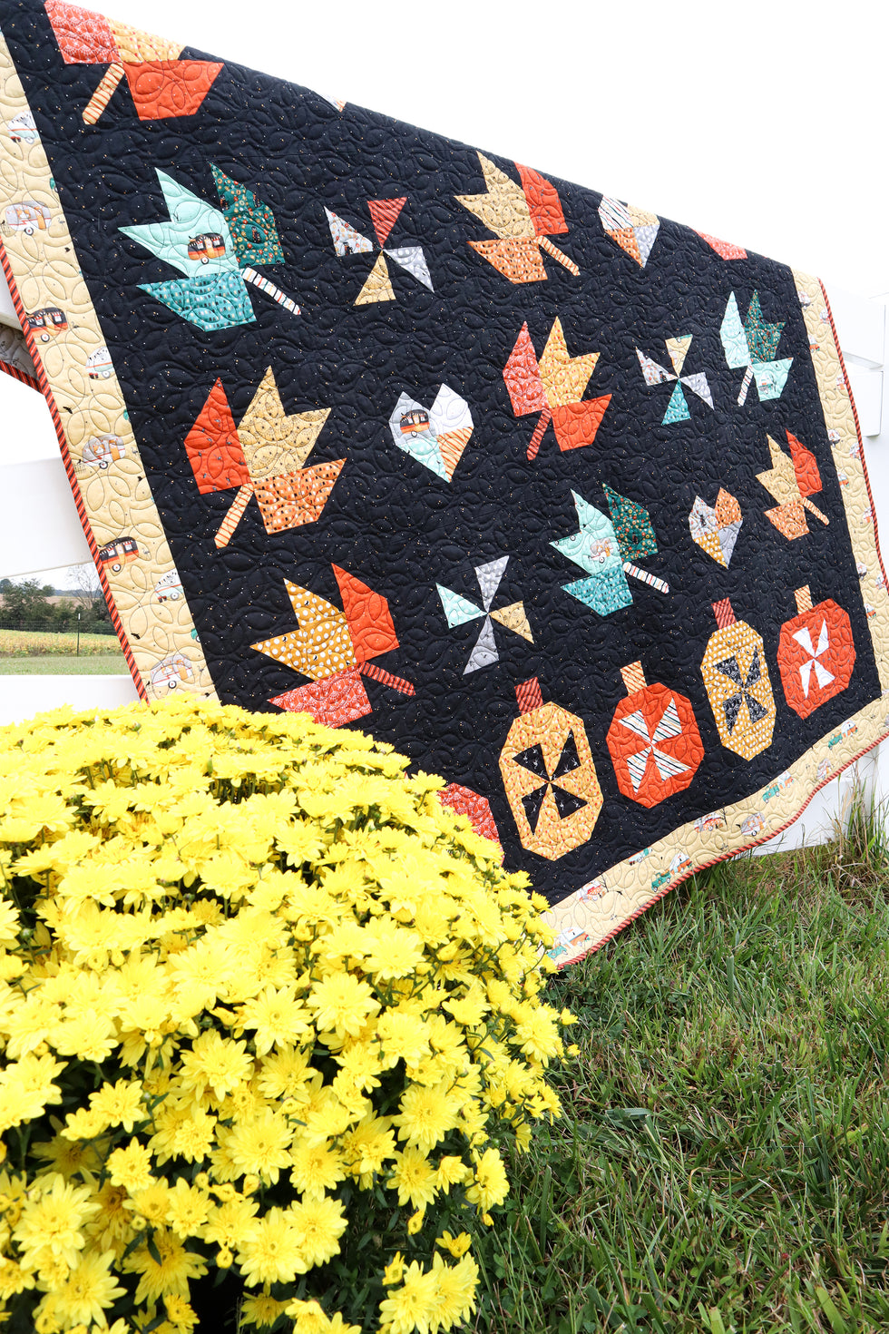 Fall in Love Quilt PDF Pattern – Flamingo Toes