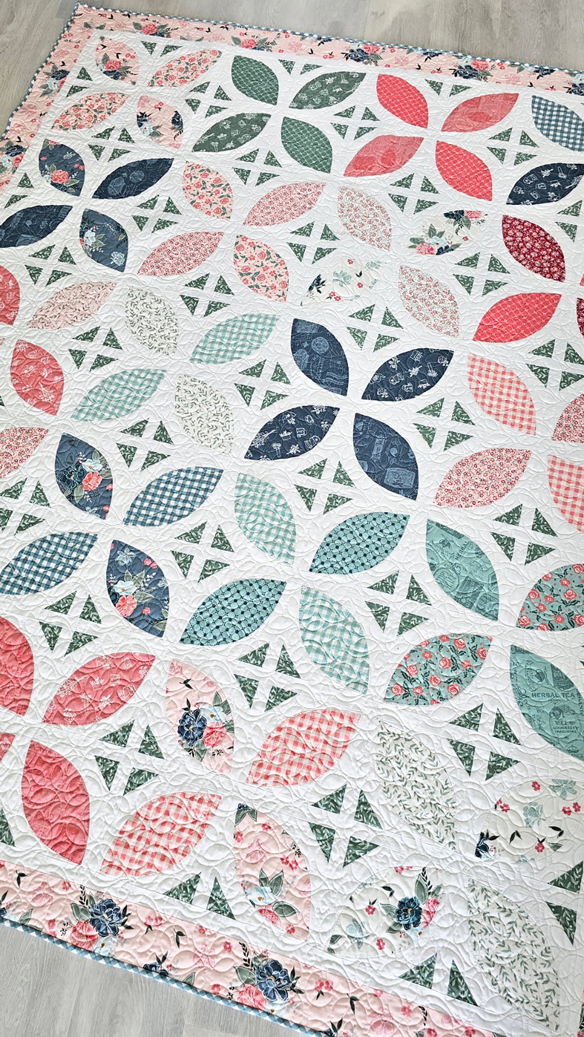 Orange Pekoe PDF Quilt Pattern – Flamingo Toes