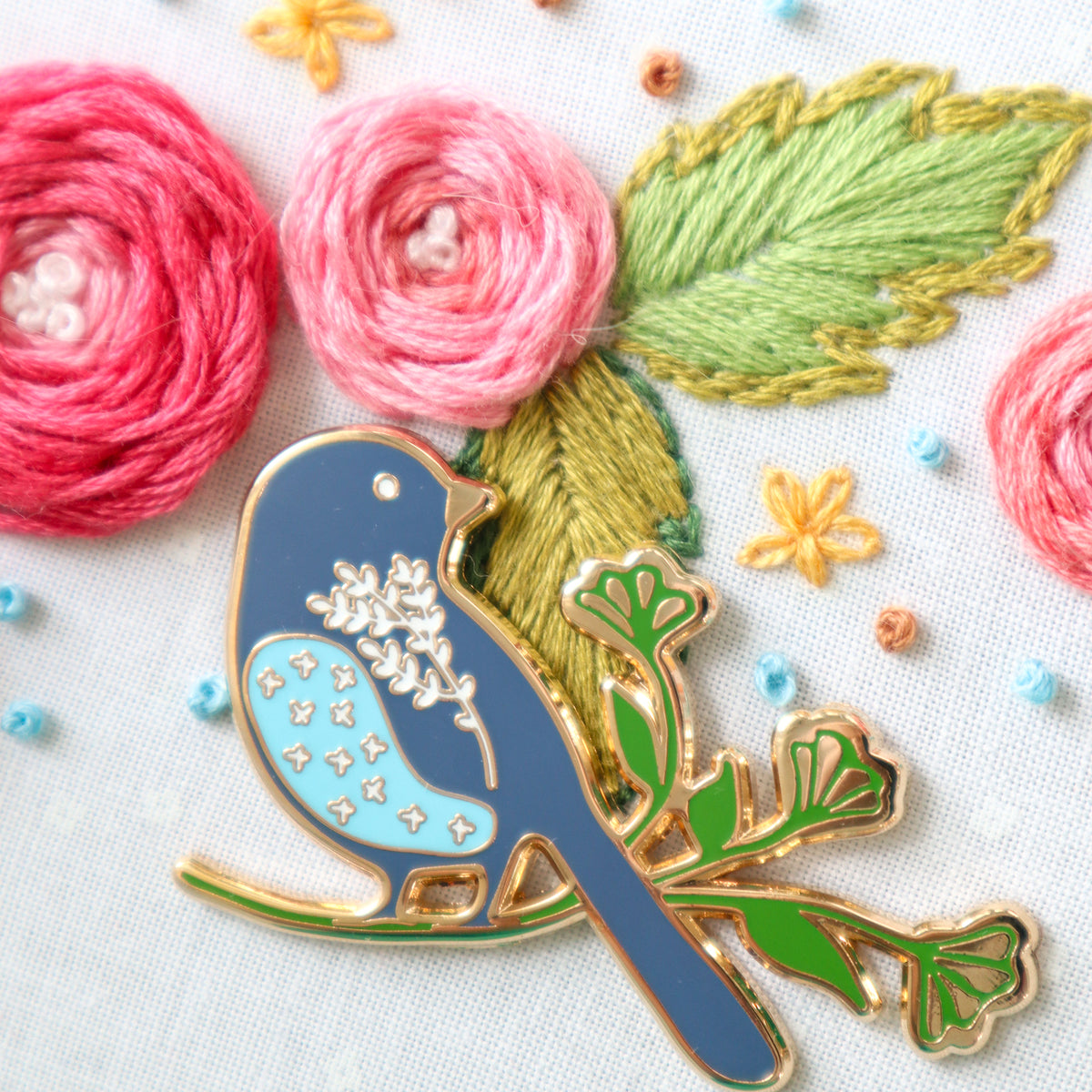 Songsparrow Bird Magnetic Needle Minder – Flamingo Toes