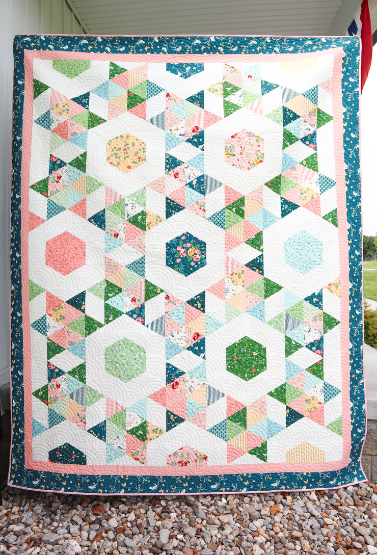 Starlight Quilt PDF Pattern – Flamingo Toes