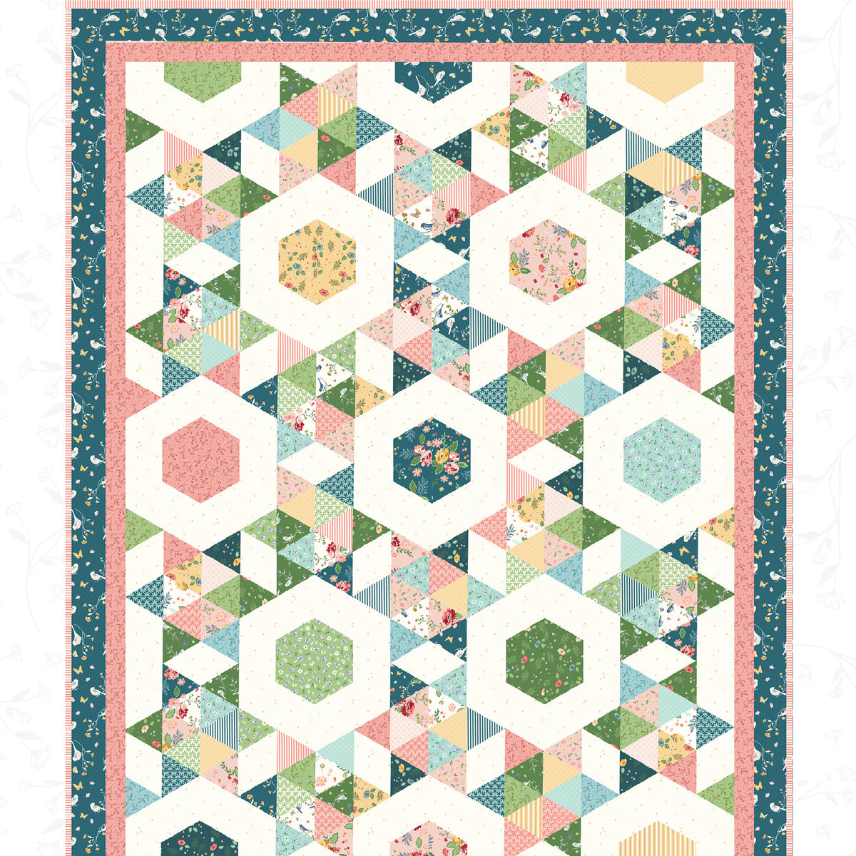 Starlight Quilt PDF Pattern – Flamingo Toes