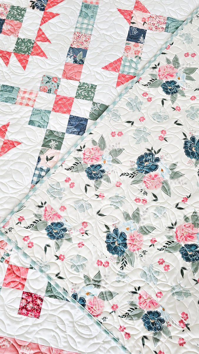 Tea Cakes PDF Quilt Pattern – Flamingo Toes