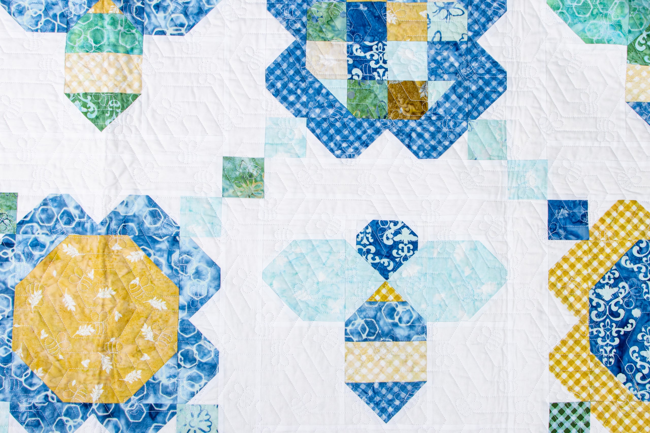 Daisy a Day Quilt PDF Pattern – Flamingo Toes