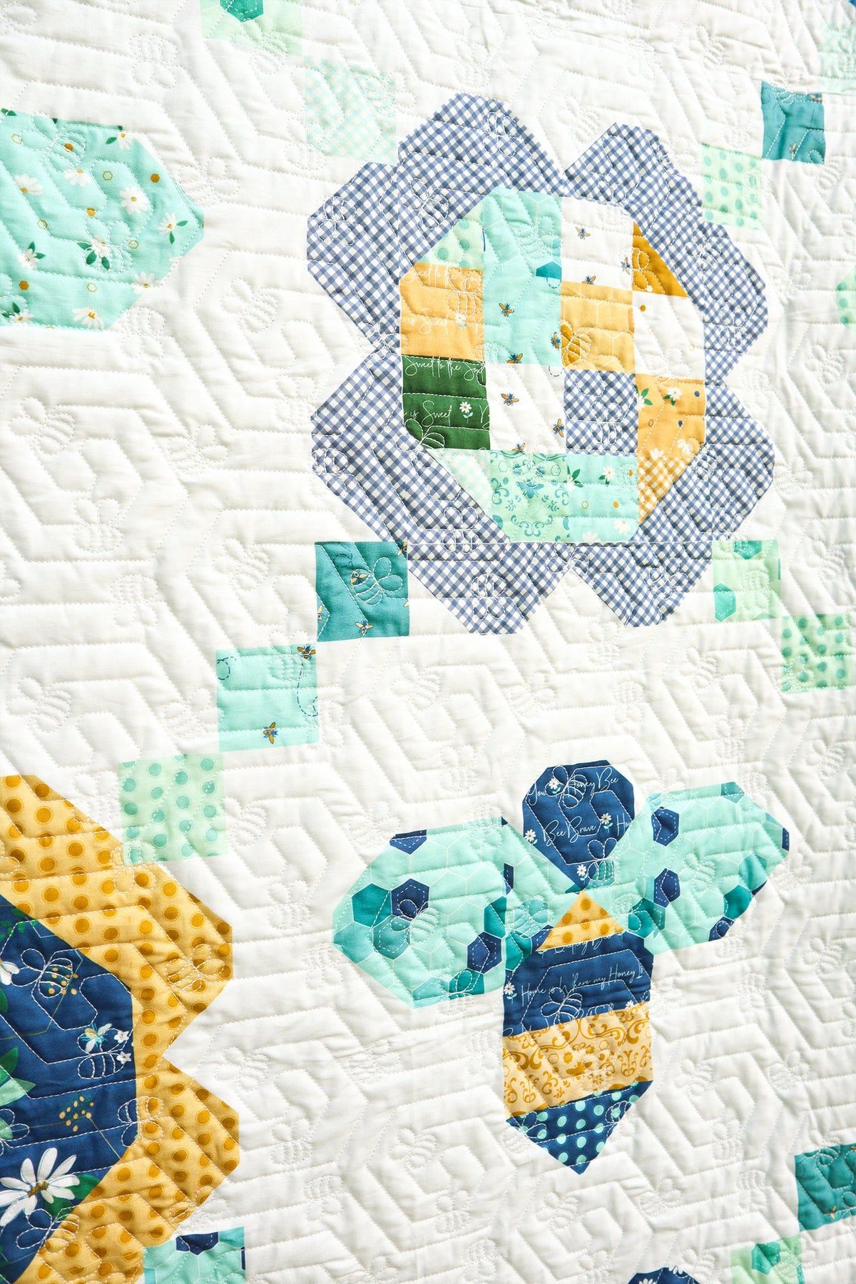 Daisy a Day Quilt PDF Pattern – Flamingo Toes