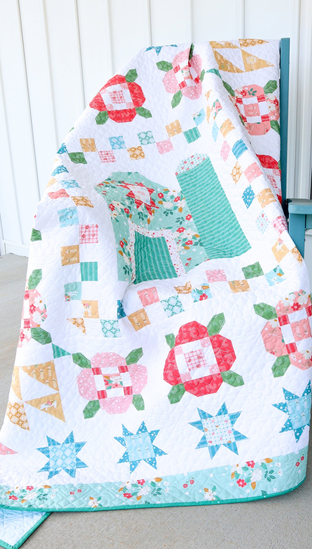 Meadowland Quilt PDF Pattern – Flamingo Toes
