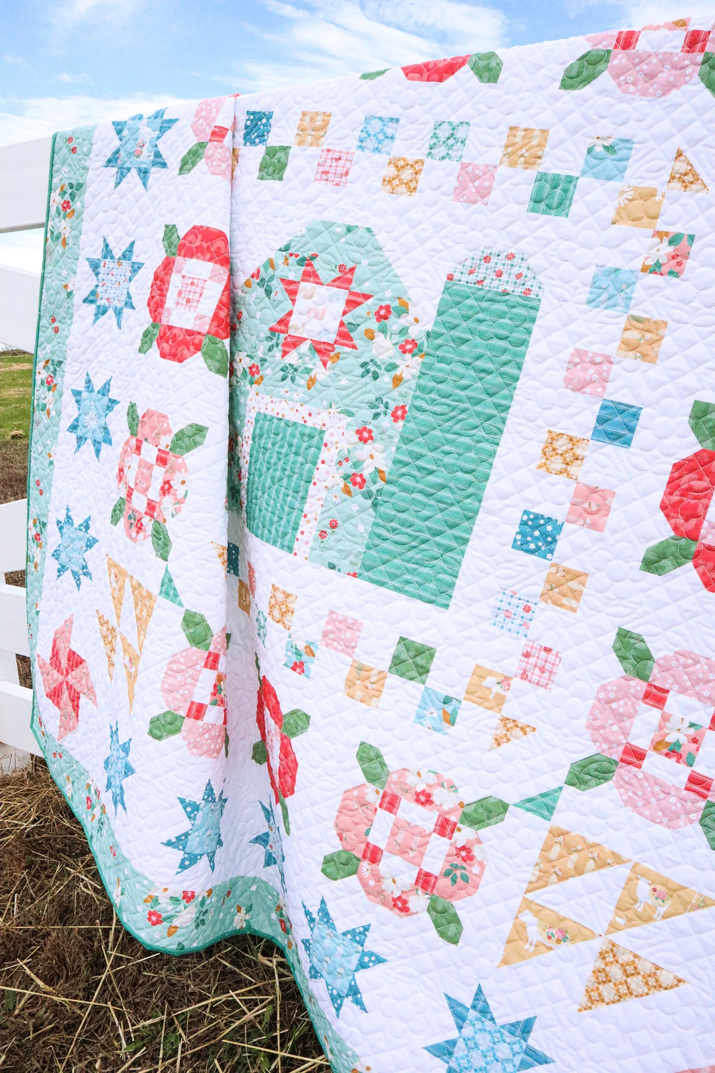 Meadowland Quilt PDF Pattern – Flamingo Toes