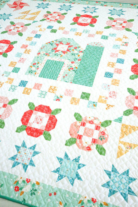 Meadowland Quilt PDF Pattern – Flamingo Toes