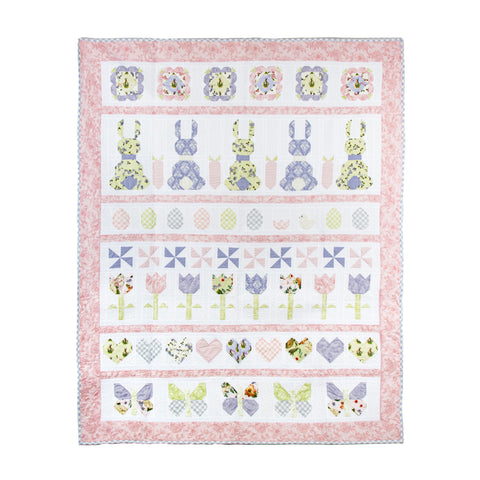 Sweet Spring Row Quilt PDF Pattern – Flamingo Toes