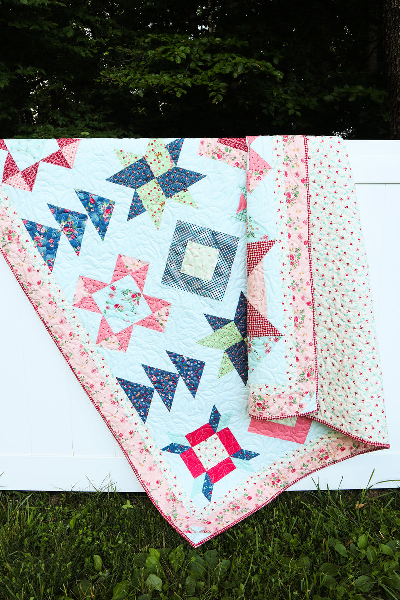 Wildflower Fields Quilt PDF Pattern – Flamingo Toes